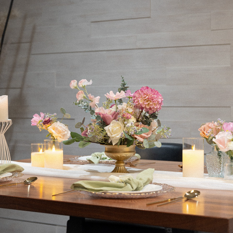 Plum Bliss Table Centerpiece – bloom & borrow